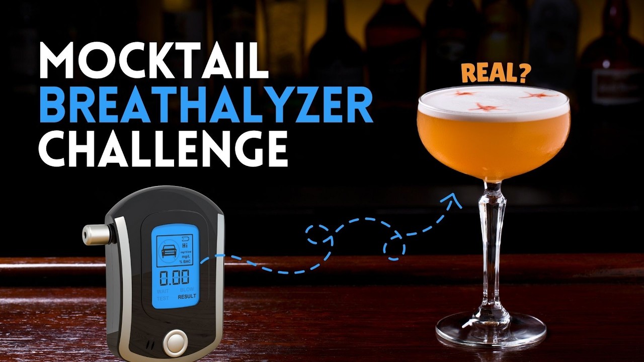 can MOCKTAILS taste like the REAL Thing? | Dry Week Challenge - YouTube