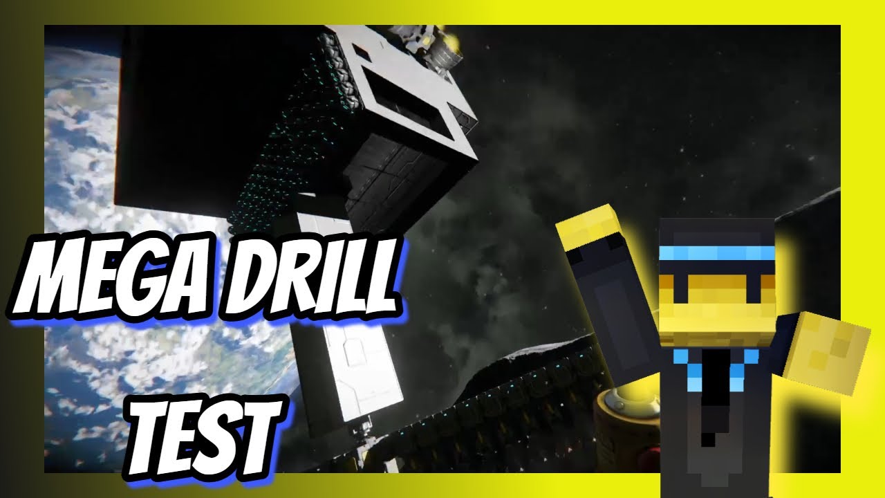 Mega drill project Space Engineers - YouTube