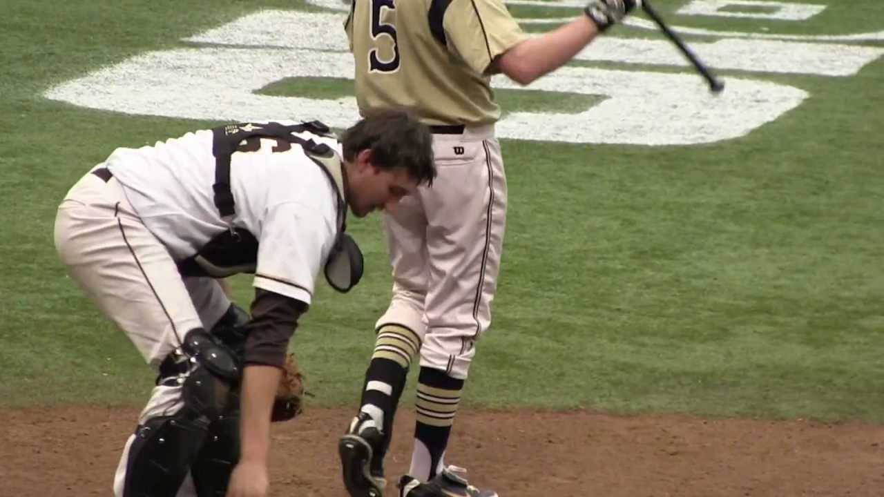 SMSU baseball highlights from the Metrodome - YouTube