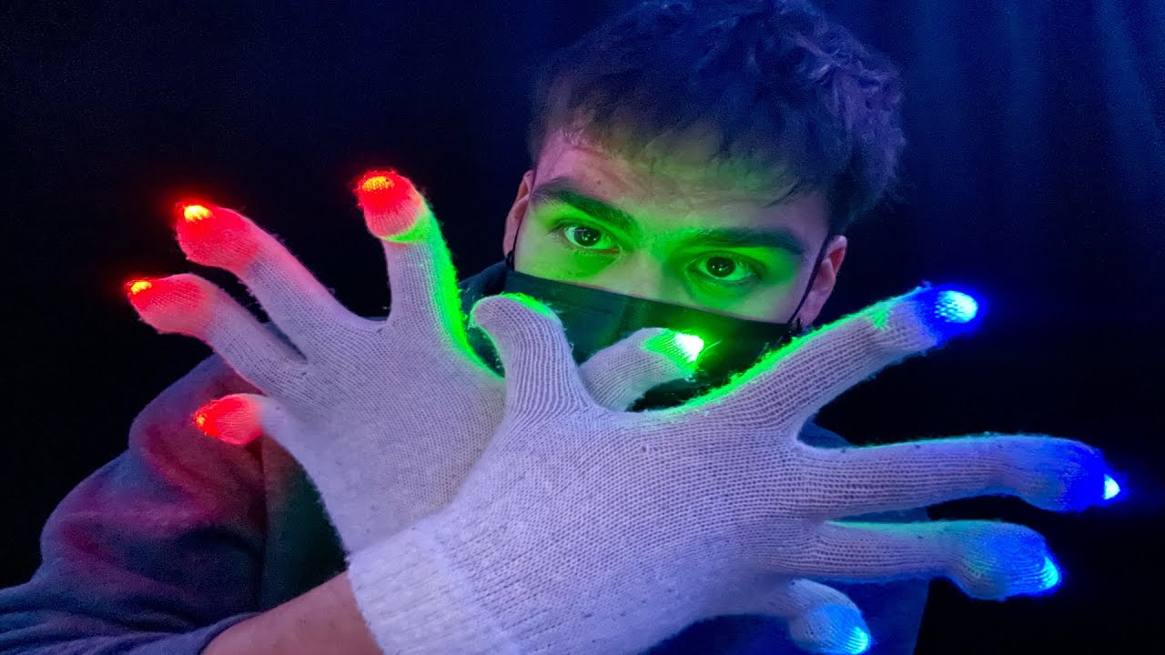 ASMR Hypnotic Hand Movements And Lightshow | (One Minute Asmr) - YouTube