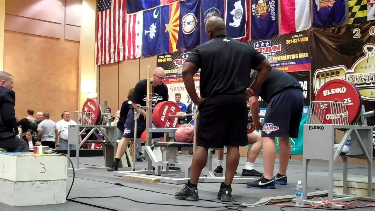 Dan Gaudreau 2011 USAPL Bench Press Nationals - Orlando, Fla. - YouTube