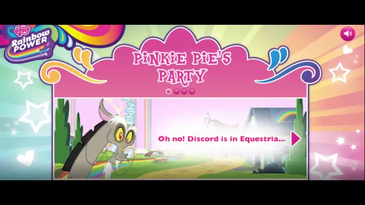 My Little Pony Friendship Is Magic Pinky Pies Party GAME 2017 HD - YouTube