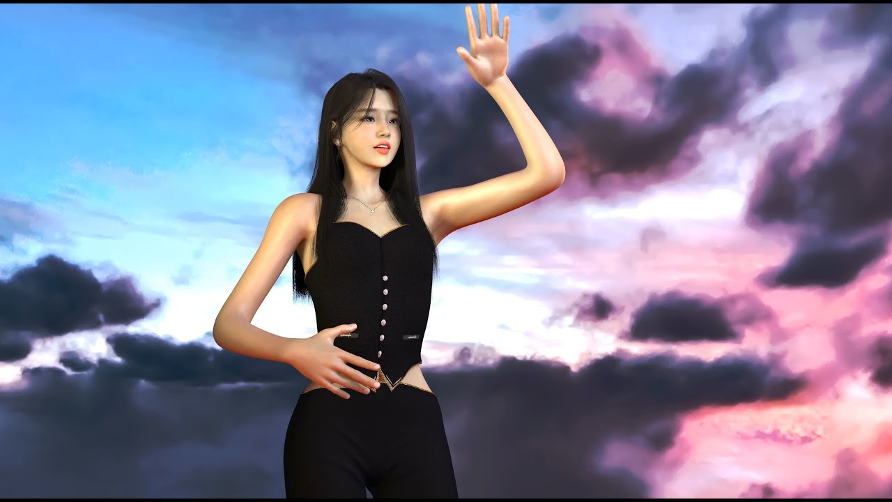 illusion - AI Vam MMD 4K KPOP Quest3 - YouTube