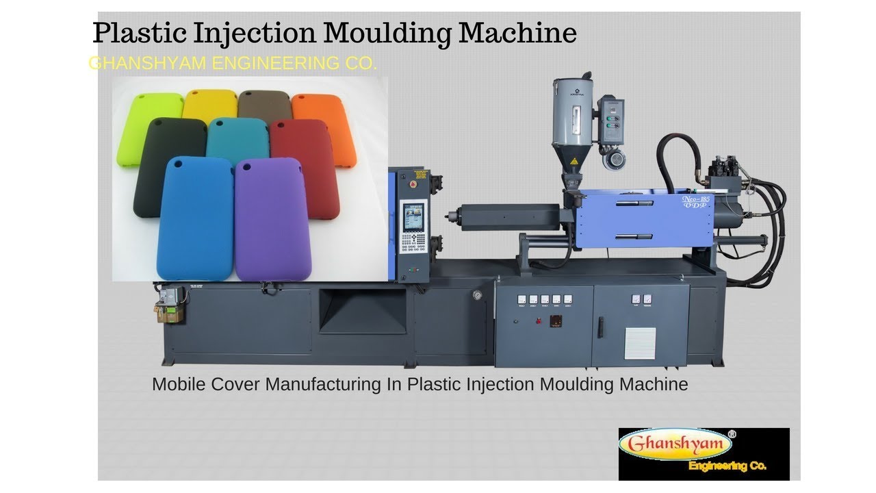 Mobile Cover Manufacturing In Plastic Injection Moulding Machine ...
