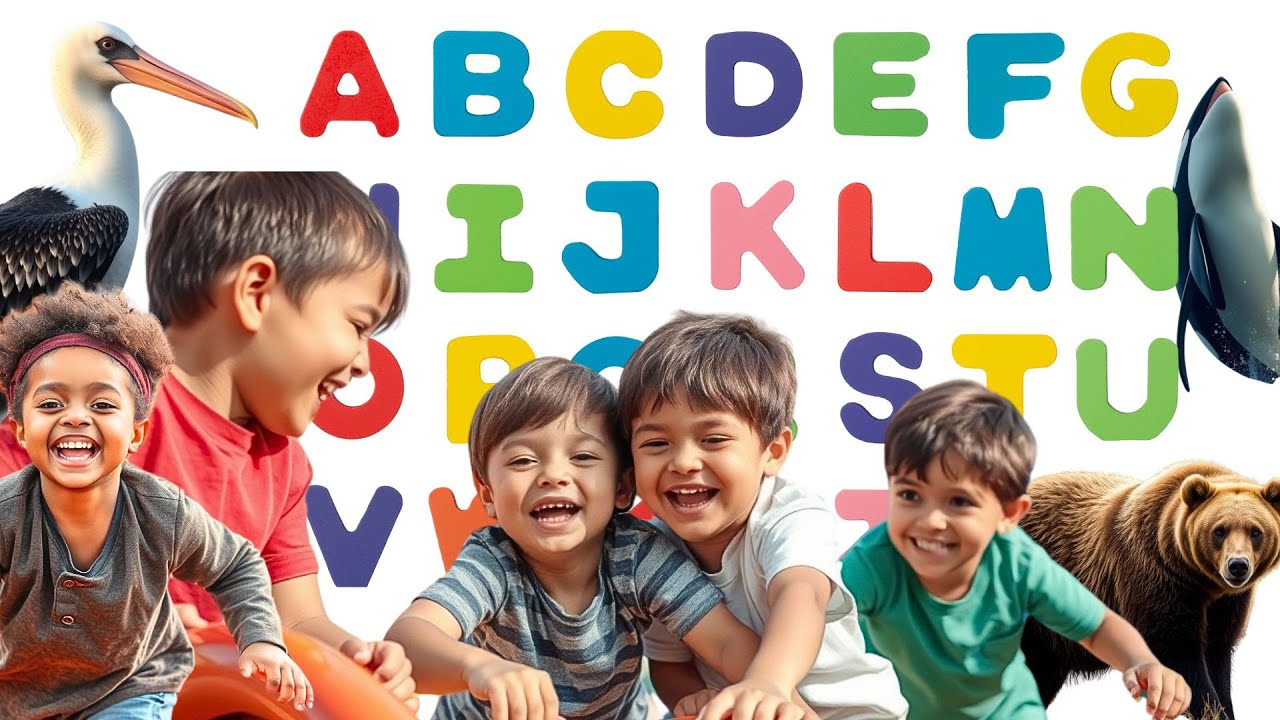 ABC Song and Shapes for Kids Learn Alphabet and Shapes Fun - YouTube