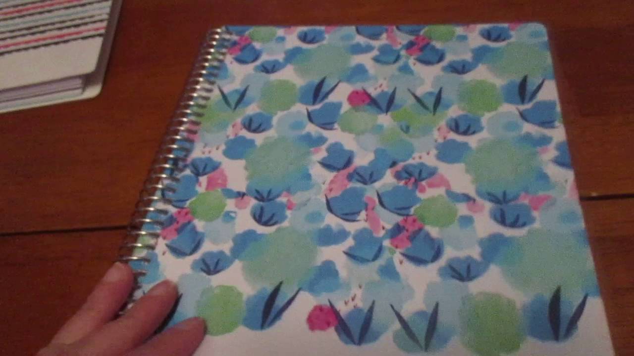 A quick look inside Plum Paper notebooks 2016 - YouTube