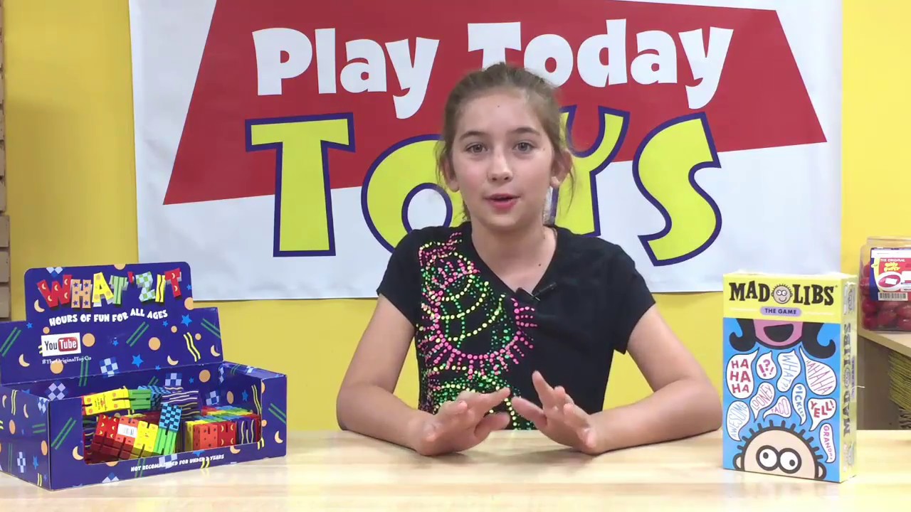 Play Today Toys: Toy of the Week- Mad Libs the Game - YouTube