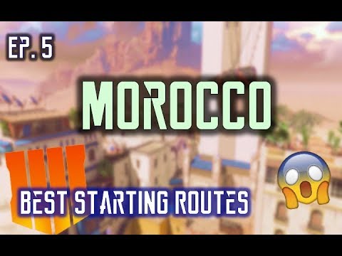 Best Starting Routes - MOROCCO | BO4 Tips and Tricks - YouTube