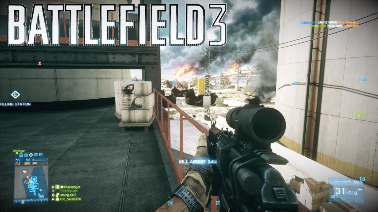 Battlefield 3 - Operation Firestorm Gameplay (No Commentary) - YouTube