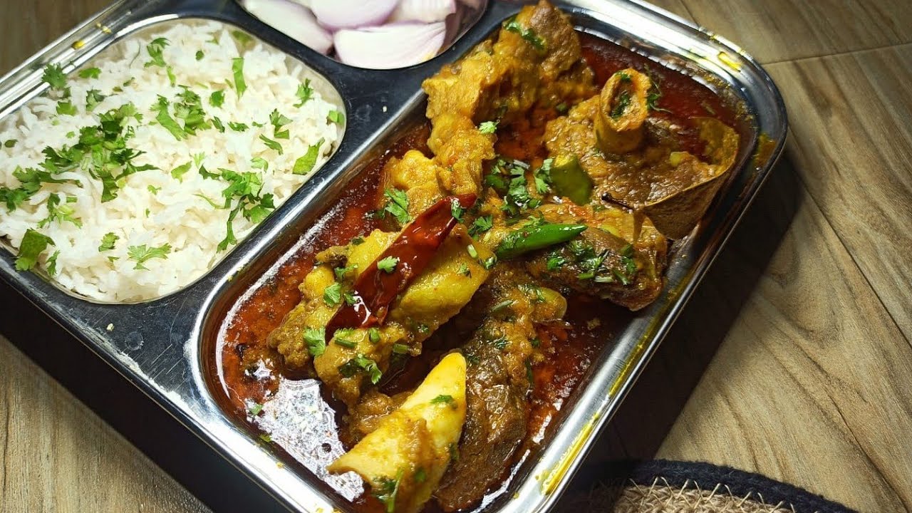 Very easy mutton recipe for bachelor's | स्पेशल मटन करी | How to cook ...