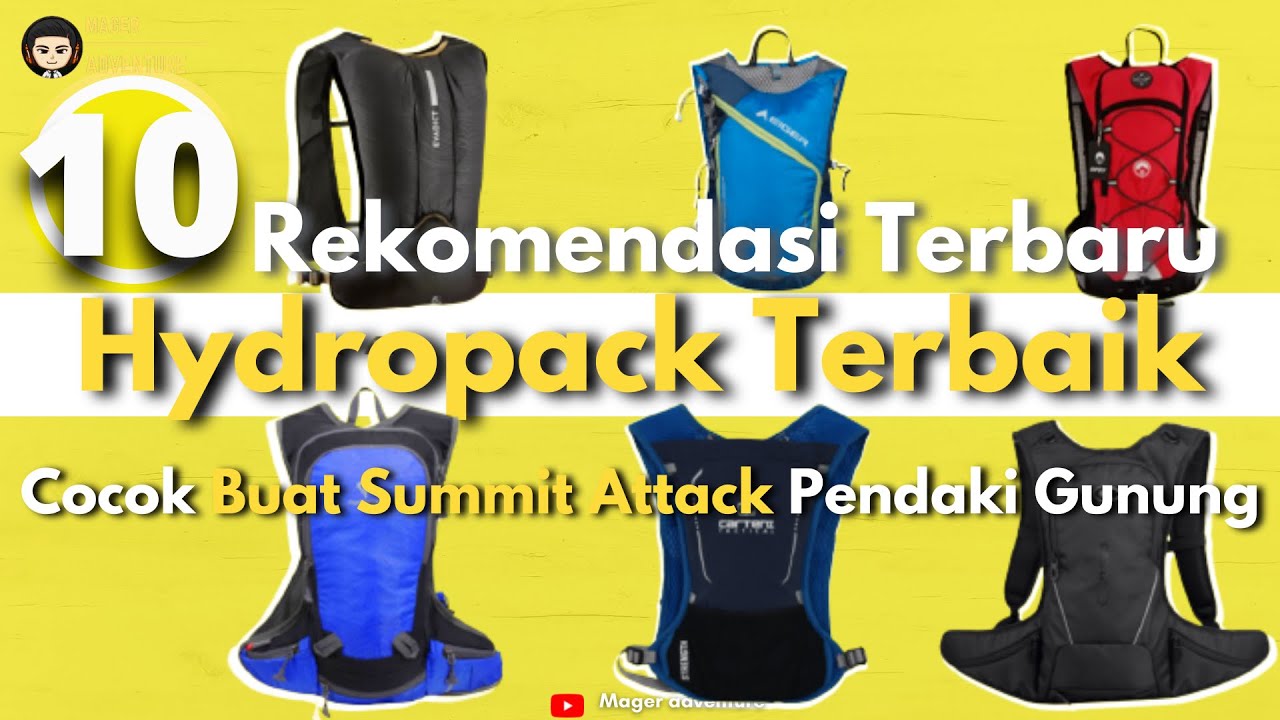 10 Rekomendasi Hydropack Terbaik Cocok Buat Summit Attack Pendaki ...