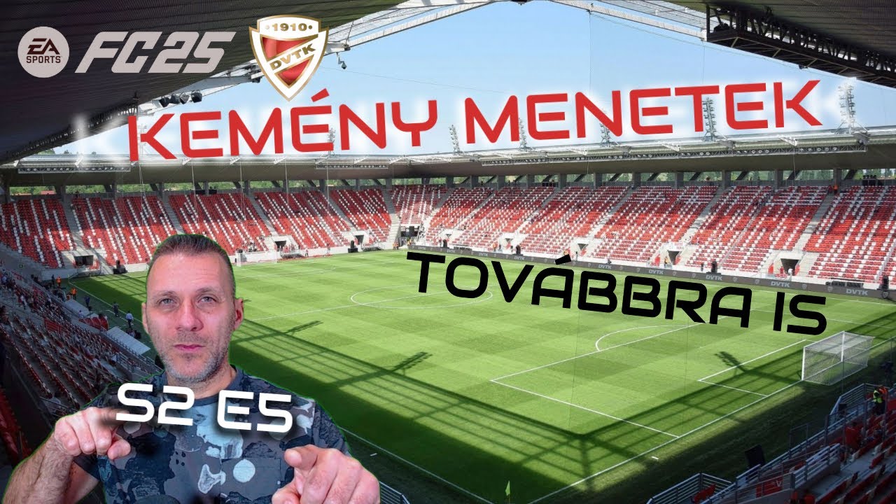 EA FC 25 - OTP BANK LIGA - KÉTFRONTOS TÁMADÁS - ALAKUL AZ ALAKULAT - S2 E5 ⚽😉 - YouTube