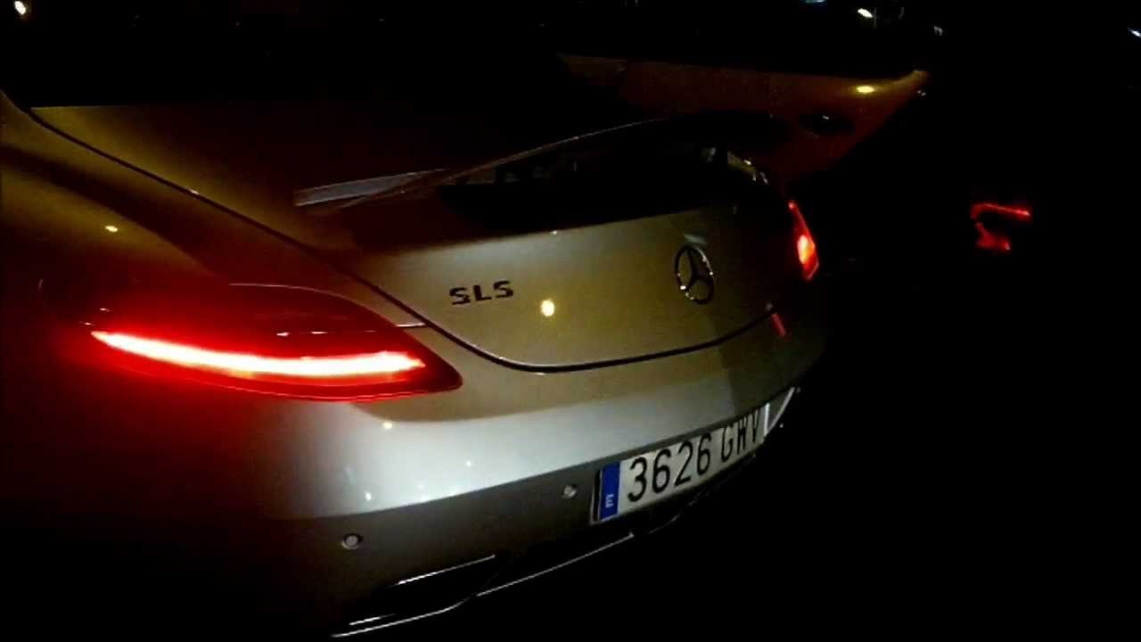 Mercedes-Benz SLS AMG Accelerate Insane SOUND - YouTube