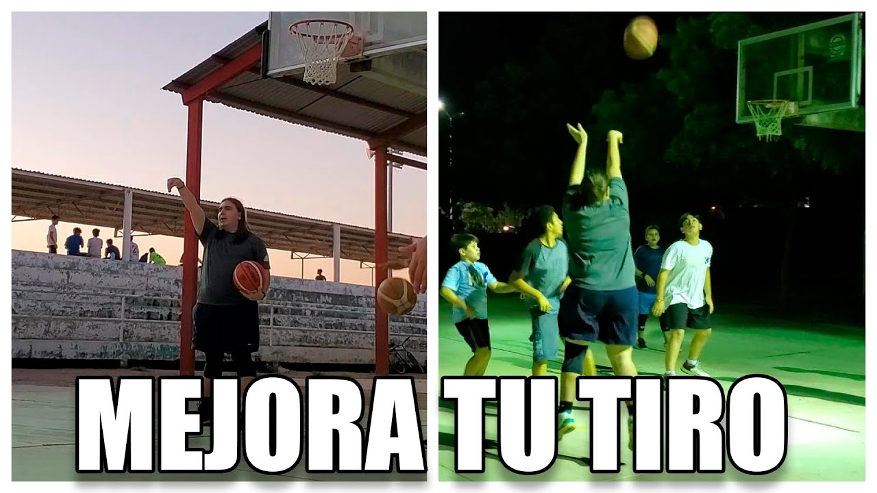 Aprendiendo a jugar basket 7: MEJORANDO EL TIRO! - YouTube