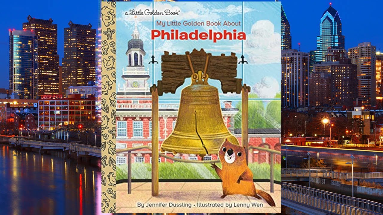 Philadelphia little golden book kids book read along - YouTube