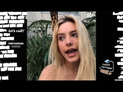 Best Lele Pons and Hannah Stocking Instagram Compilation 2017 |  finished toiletpaper