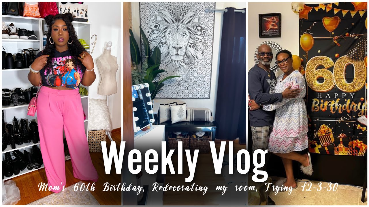 Weightloss Wednesday | My Mom’s birthday, Re-doing my bedroom, Trying ...