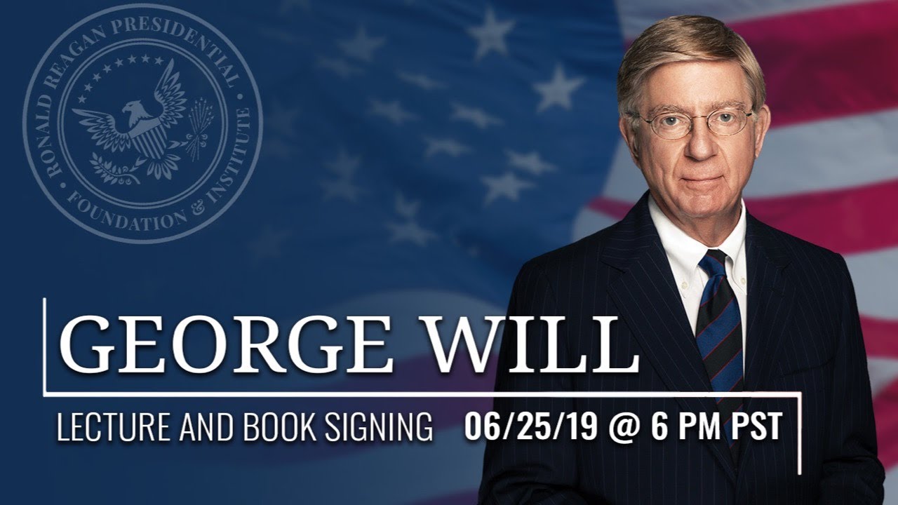 LECTURE AND BOOK SIGNING WITH GEORGE WILL - YouTube