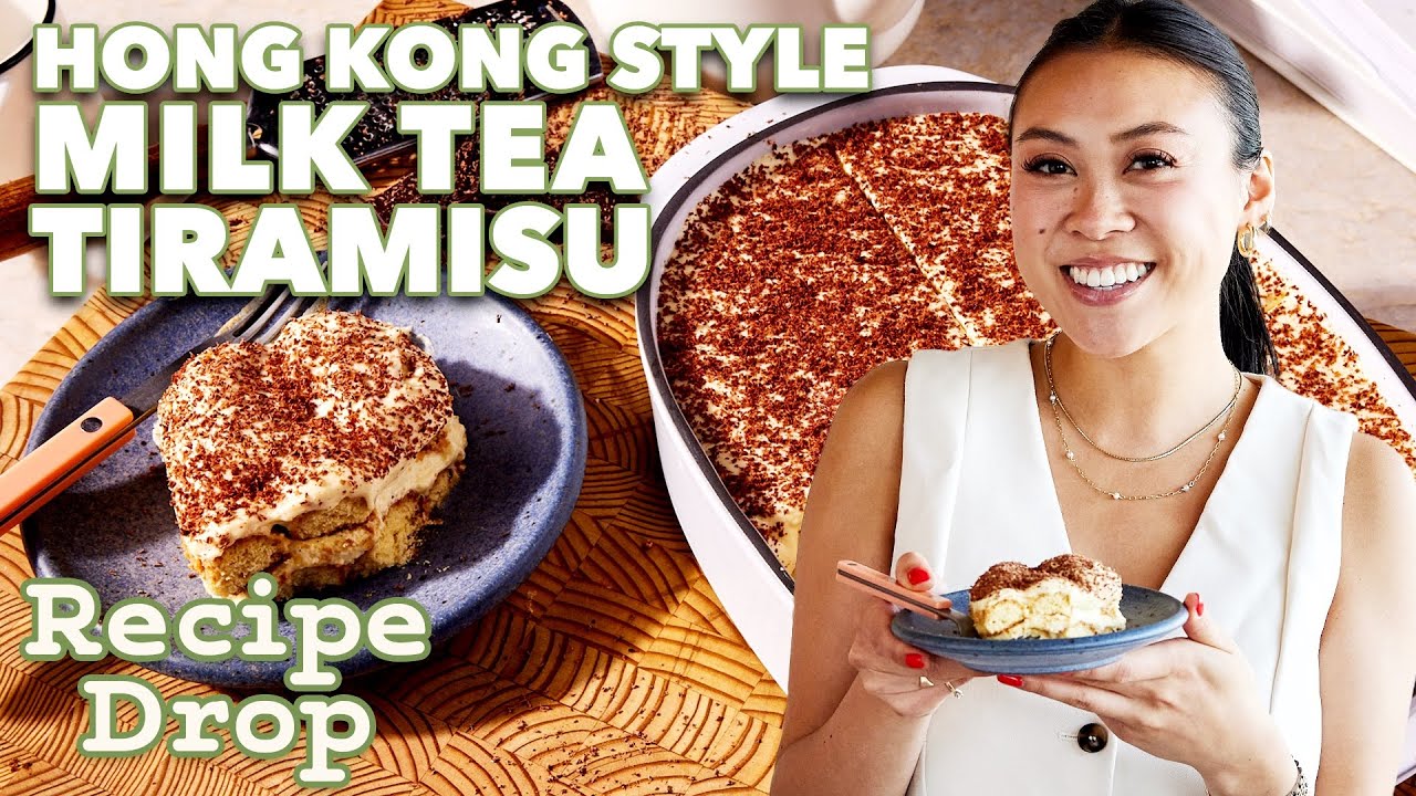 Hong Kong-Style Milk Tea Tiramisu with Emerald Chan | Recipe Drop | Food52 - YouTube