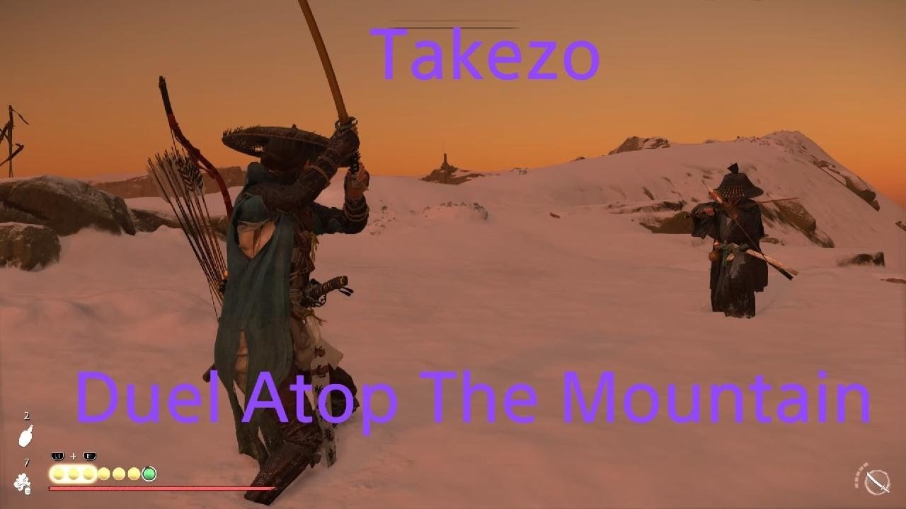Ghost of Yōtei_ Takezo - Duel Atop The Mountain - YouTube