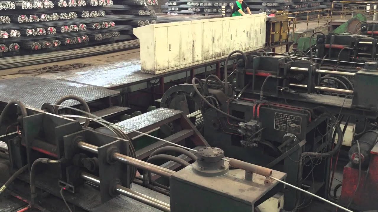 Rod packing machine - YouTube
