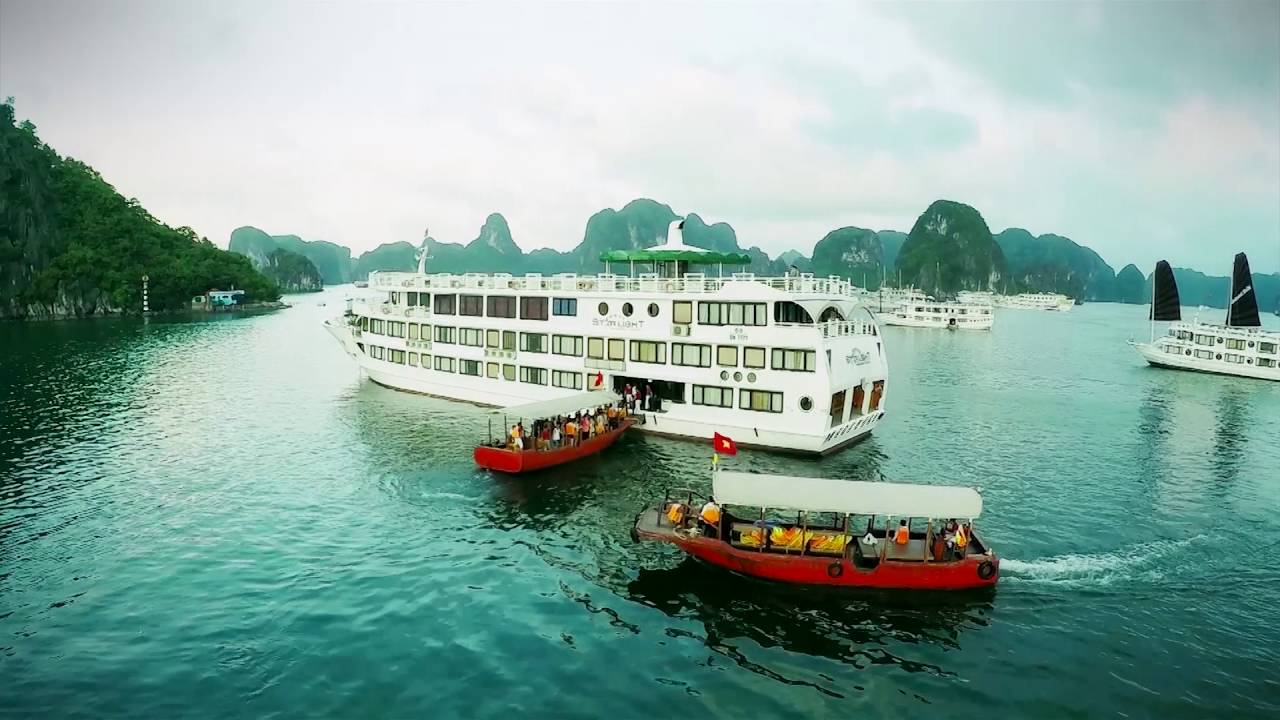 Experience Halong bay with Starlight Cruise - YouTube