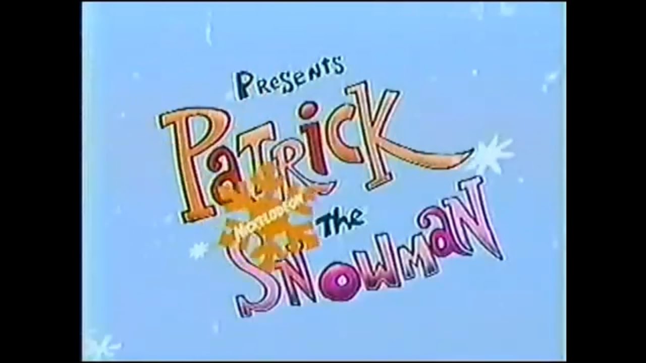 Nickelodeon — "Merry Nickmas Special" • "Patrick the Snowman" (2003 ...