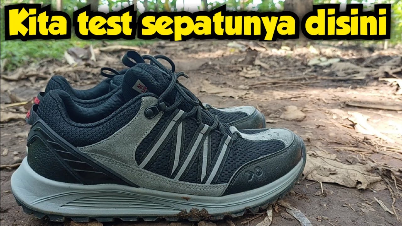 sepatu kanky story kitadake buat trail running - YouTube