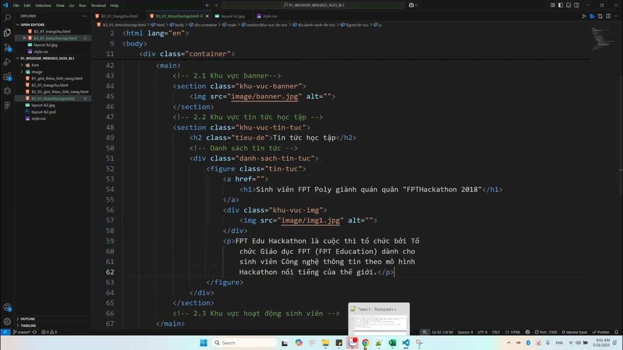 Buổi 3 HTML5&CSS3 - FPT POLYTECHNIC - YouTube