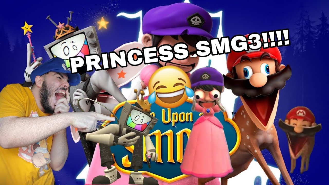 SMG3 BECOMES A PRINCESS | ONCE UPON AN SMG4 REACTION - YouTube