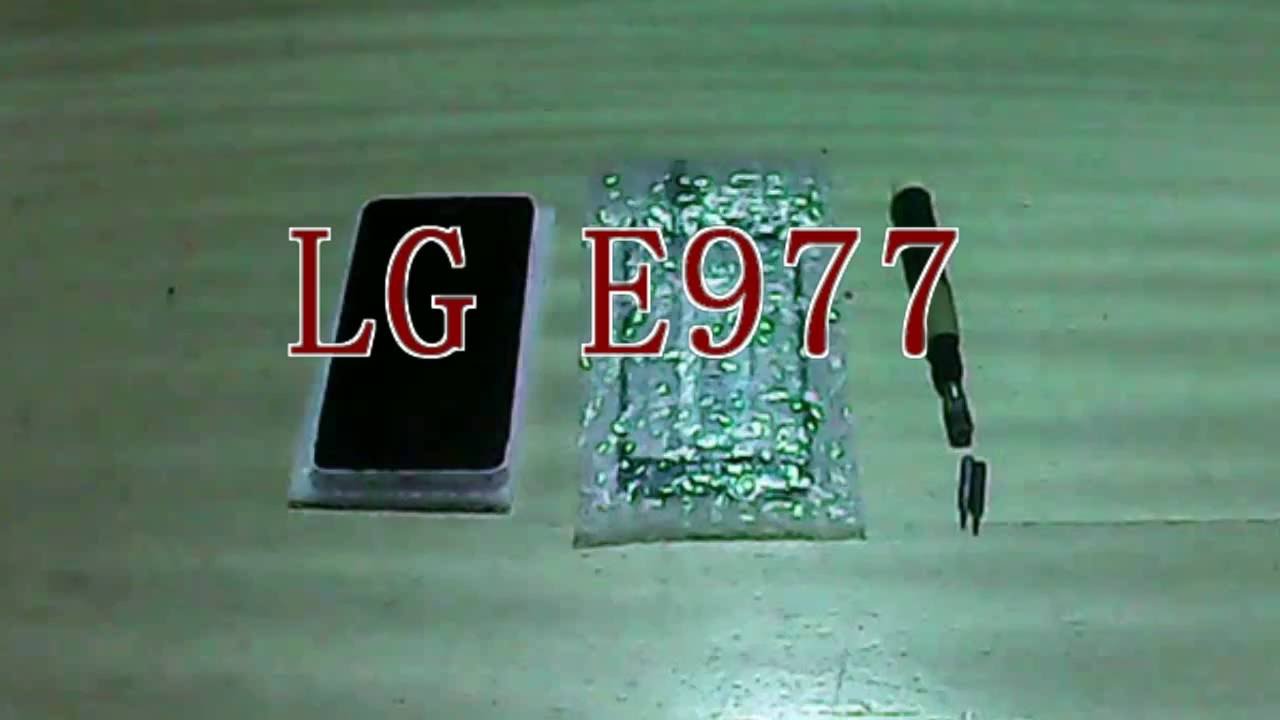 Tela Touch LG E977 - YouTube