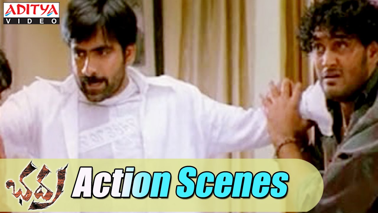 Ravi Teja Best Action Scenes In Bhadra Movie - Ravi Teja,Meera Jasmi ...
