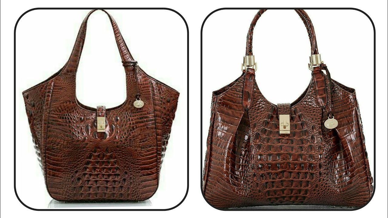 Most elegant and beautiful leather handbags design for working women ...