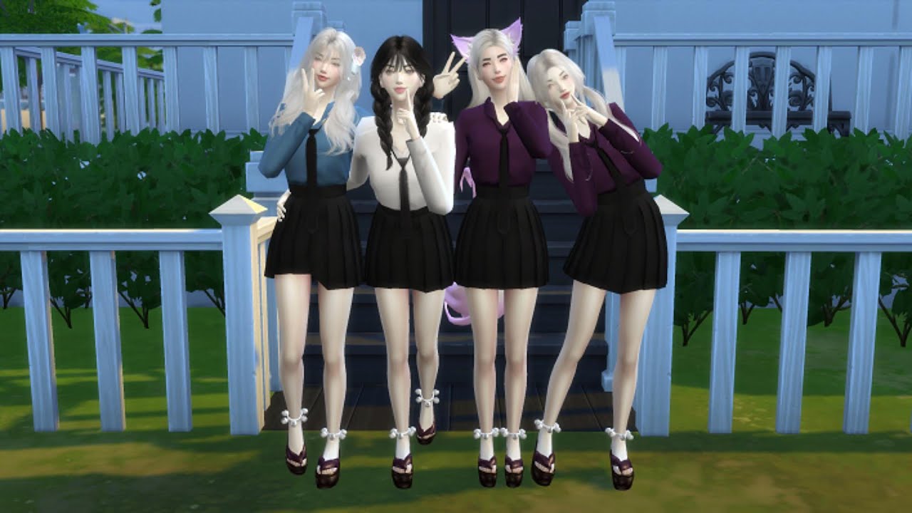 (The Sims 4/MMD Dance) - BLΛƆKPIИK - So Hot - FriendsCraft SMP SS5 ...