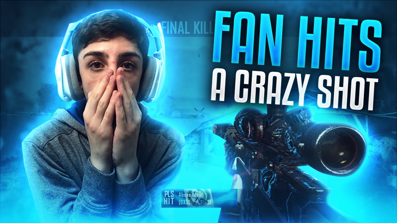 FAN HITS A CRAZY TRICKSHOT FOR ME!! | FaZe Rug - YouTube