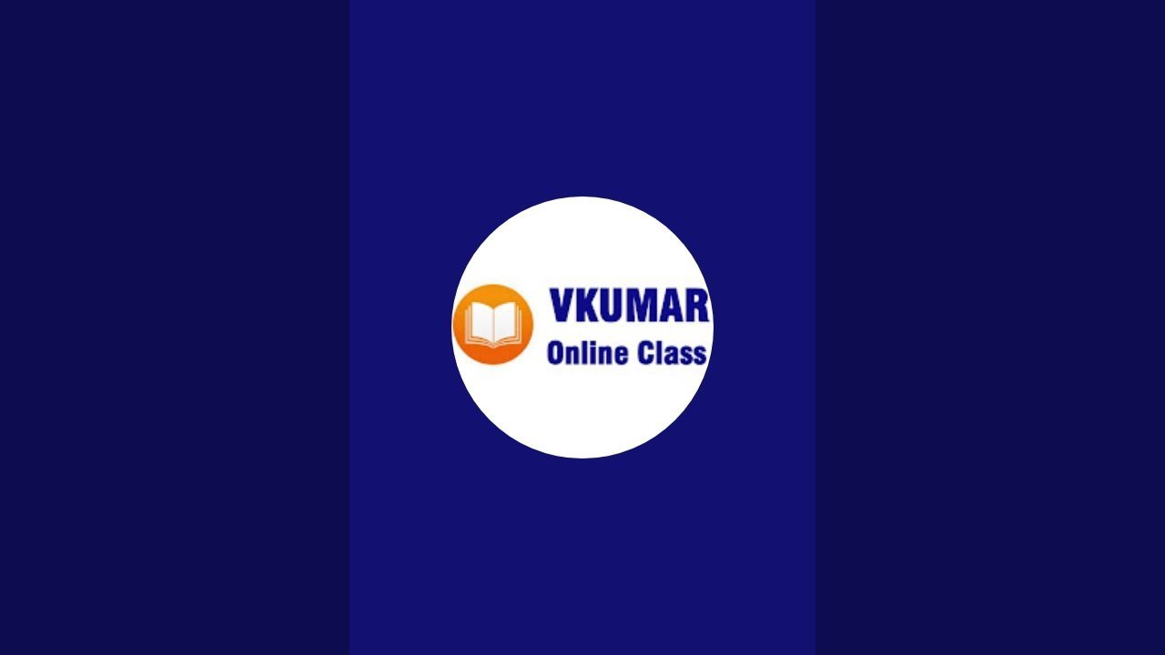 VKumar Online Class is live! - YouTube