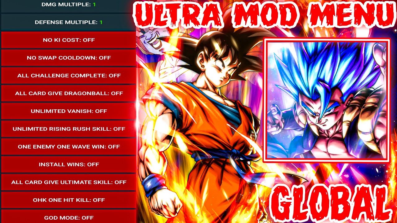Dragon Ball Legends Ultra Mod Menu 4.25.0 Apk / dragon ball legends ...