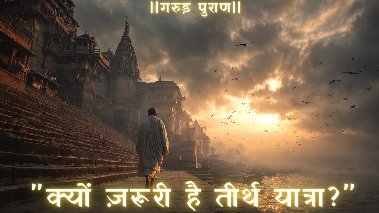 "क्यों ज़रूरी है तीर्थ यात्रा?" | Garud Puran | Vedant Sutram | # ...