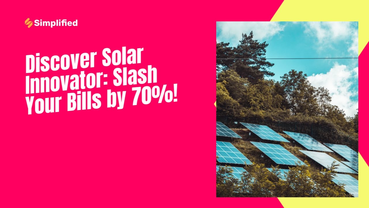 Unleash Limitless Solar Power! | The Solar Innovator System REVEALED - Slash Your Bills by 70% ...