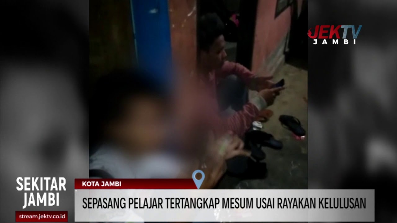 SEPASANG PELAJAR TERTANGKAP MESUM USAI RAYAKAN KELULUSAN - YouTube