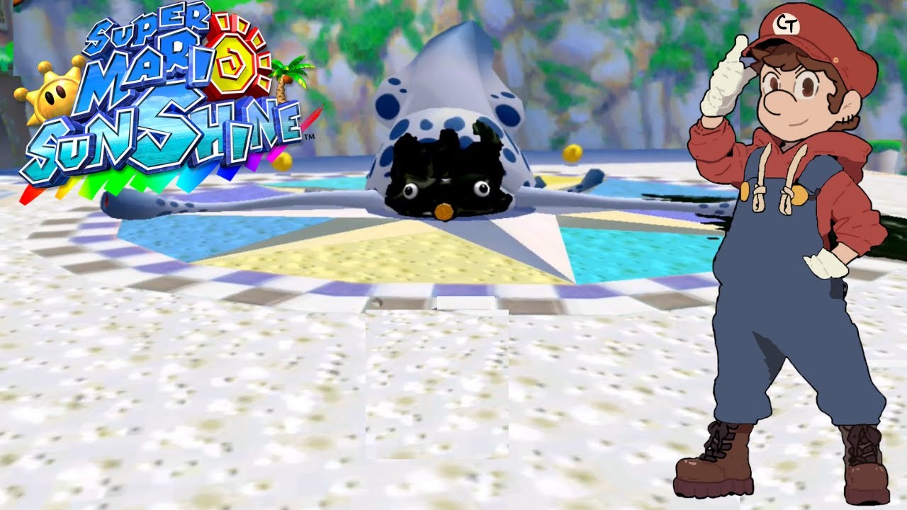 8 Legged Boss | This Squid Is Adorable | Super Mario Sunshine - YouTube