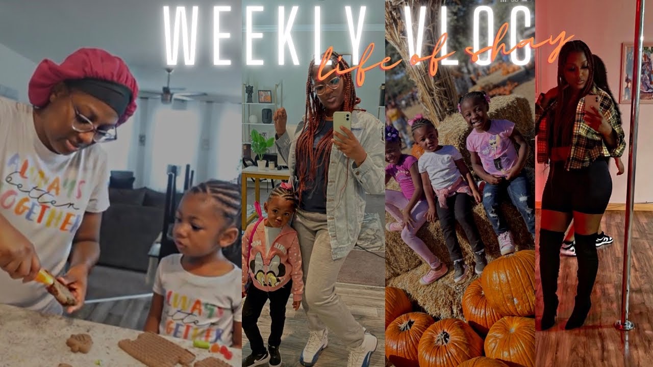 Weekly Vlog | Pole Dancing (I can't dance)😂| Purple Chicken?!?! 🤮 ...
