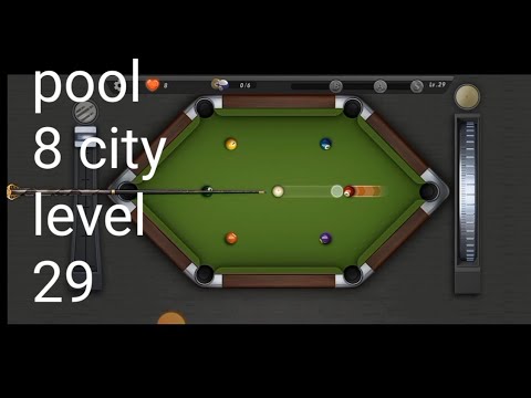pool 8 city game playing level 29 November 18, 2022 - YouTube