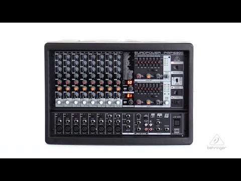 EUROPOWER PMP1680S 1600-Watt 10-Channel Powered Mixer