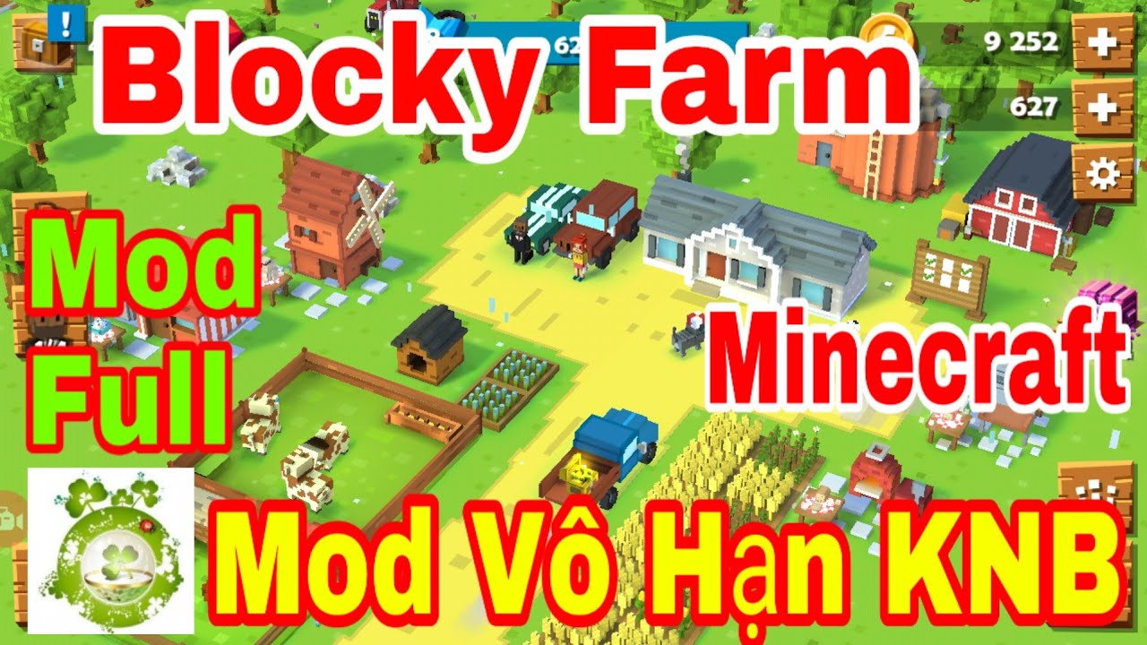Game Mobile Mod Blocky Farm - Minecraft | Mod Vô Hạn KNB - Xài KNB Tăng ...