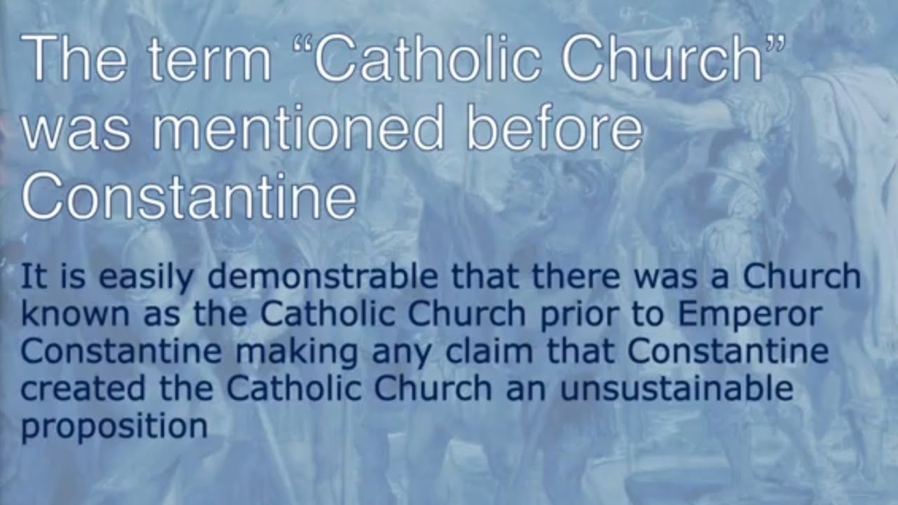 Catholic Church Before Constantine - YouTube