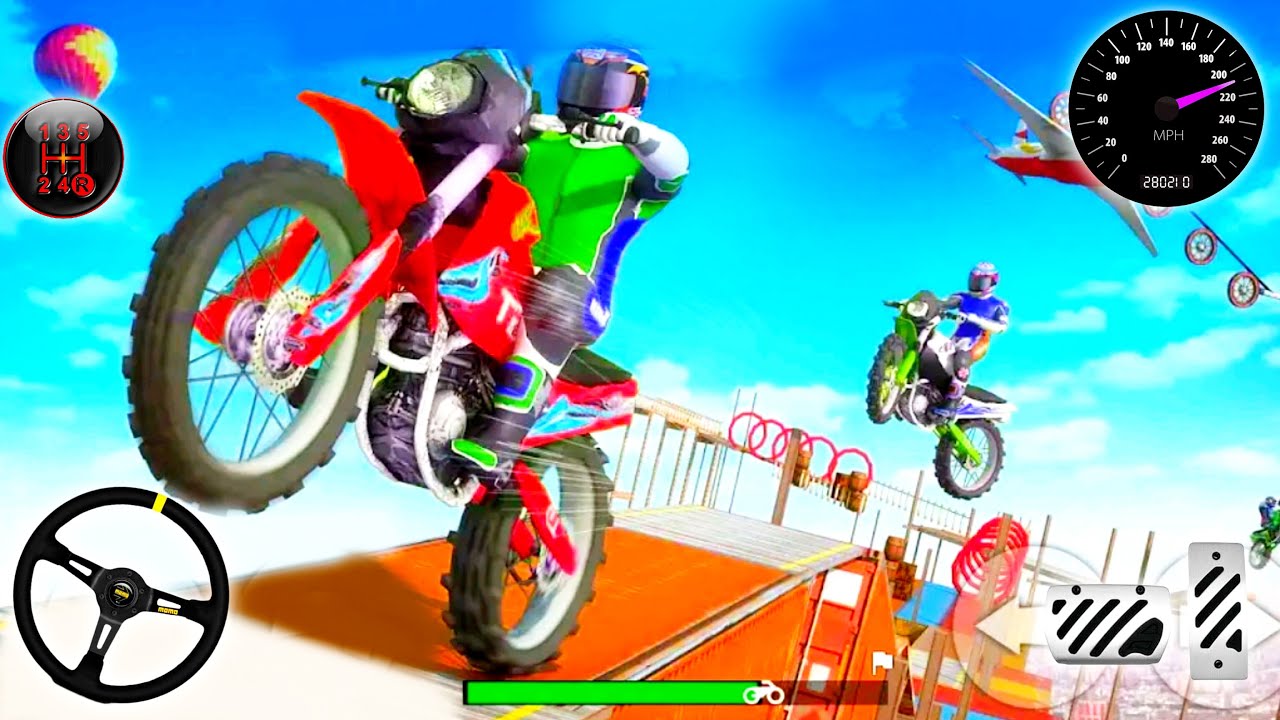 Bike Stunt Resing Game | GT Bike Impossible Stunt Game | Android ...