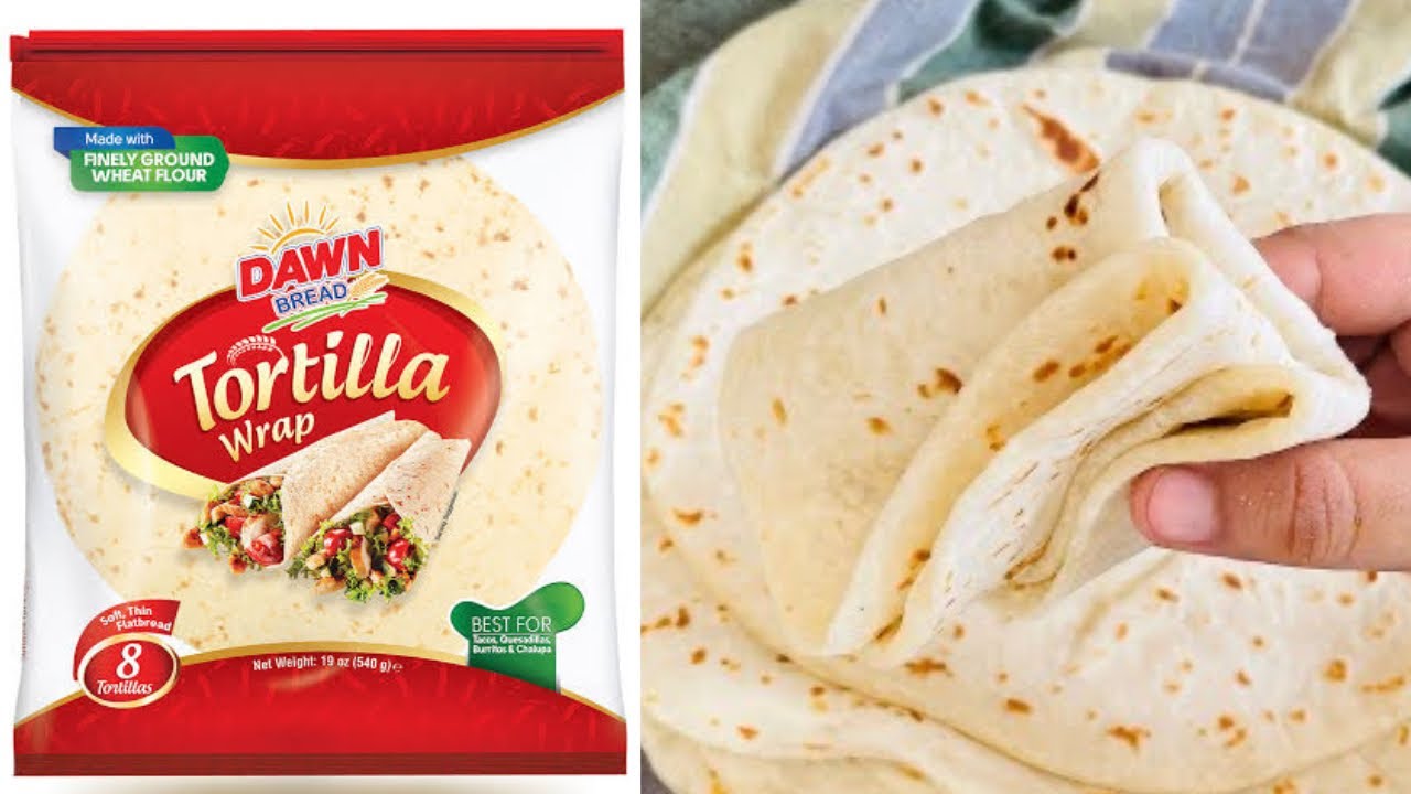 How To make Tortilla wrap at home!!! - YouTube