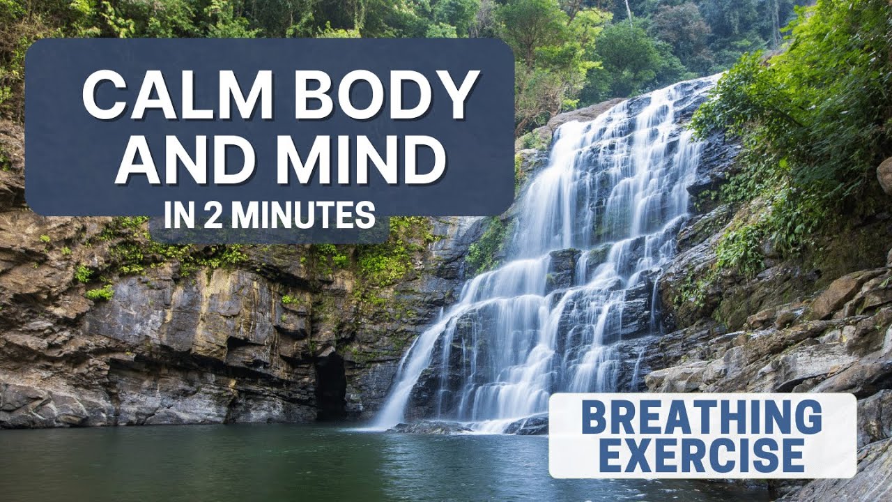 Breathing Exercise for Anxiety | Calm Your Body and Mind | Stress ...