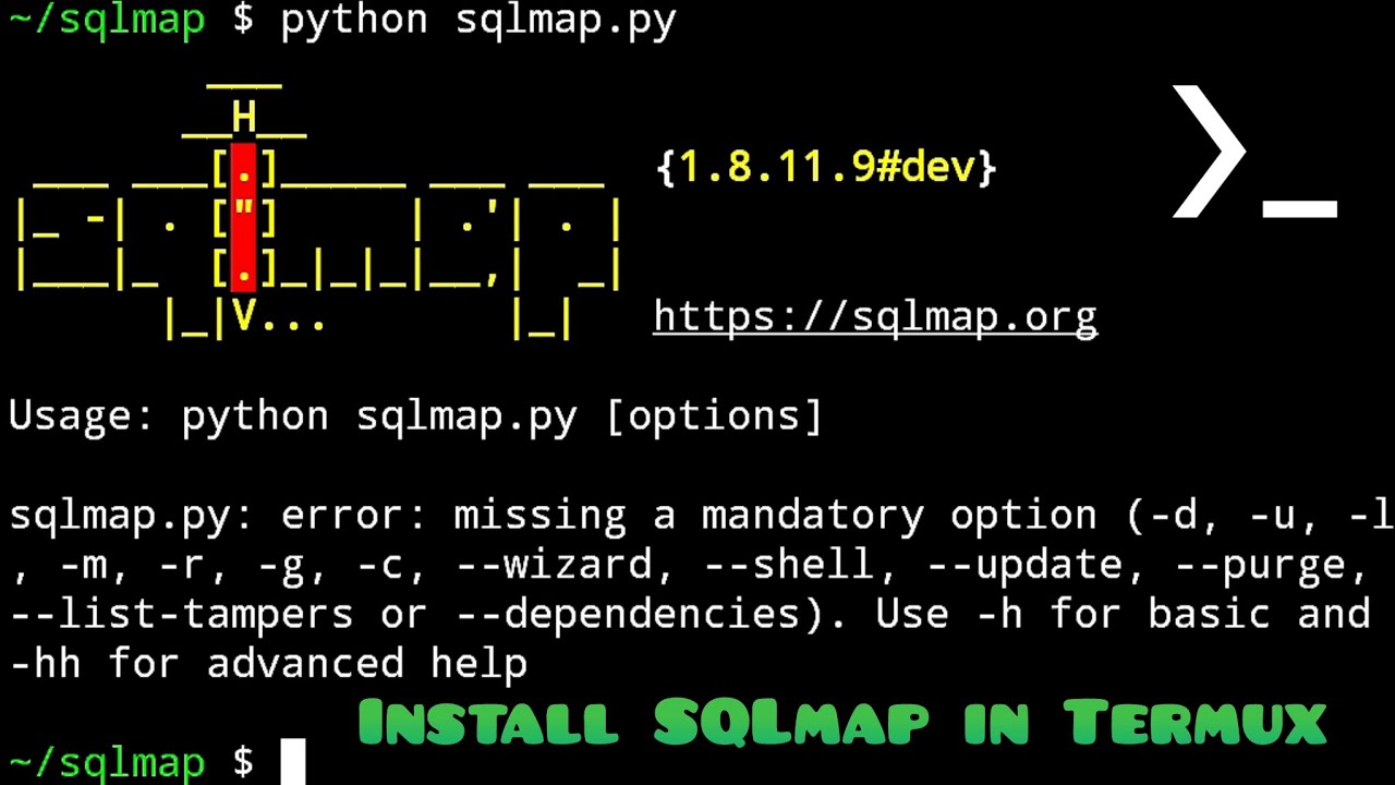 How to Install SQLMap in Termux | Complete Step-by-Step Guide - YouTube